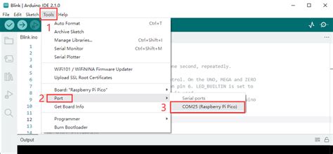 Pico Development Board For Windows Getting Started With Arduino Documentation