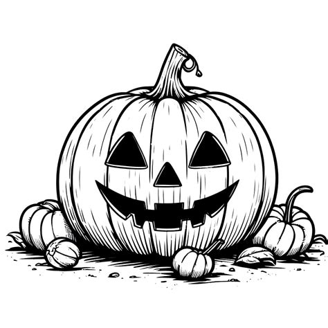 jack o lantern coloring pages coloringlib