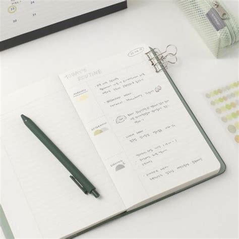 mochithings the way of classifying lined notebook