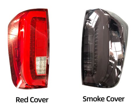 Nissan Navara Np300 D23 2015 2020 Smoked Full Led 3 Bar Tail Light Rea