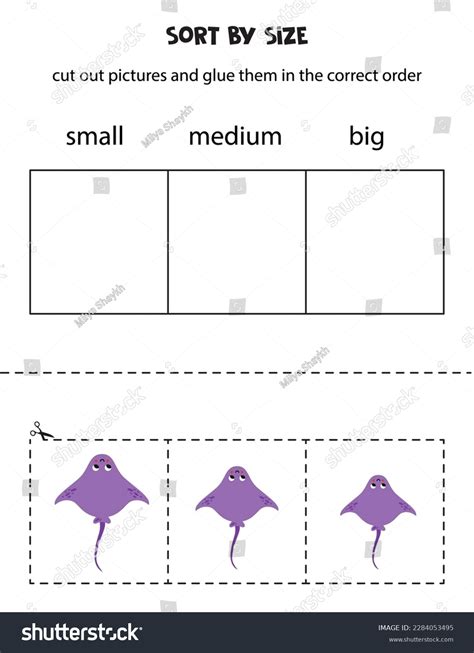 Cut Out Pictures Sort Them By Stock Vector Royalty Free 2284053495 Shutterstock