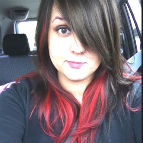 My Own Hair Using Block Coloring And Redken Hi Fusion Red Color