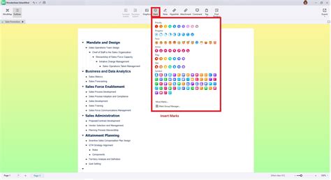 Insert Elements In Outline Mode A Guide With Edrawmind