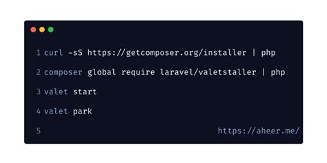 Php Made Simple On Mac Installing Laravel Valet In Minutes Dev Community