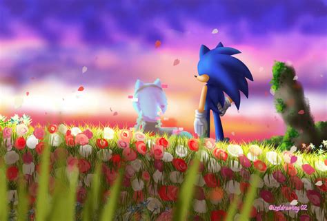 Admiring The Landscape By Sonic Fronters By Lorenart02 On Deviantart
