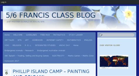 au log in ‹ 5 6 francis class blo mrsrf
