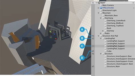 unity manual scene visibility