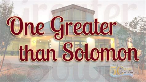 september 15 2024 one greater than solomon youtube