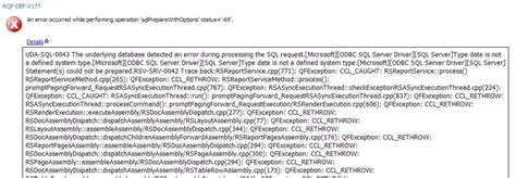 Ibm Cognos My Solution To U Ibm Cognos Error Sqlpreparewithoptions