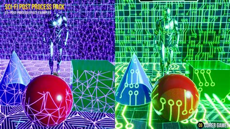 Sci Fi Post Process Effect Pack In Visual Effects Ue Marketplace