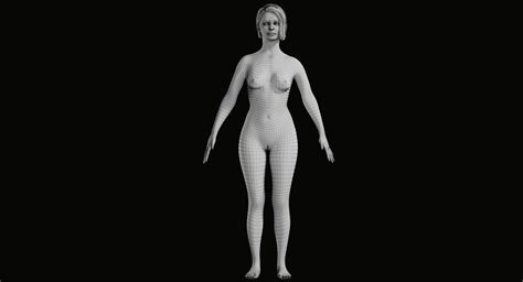 Naked Maria D Model Fbx Max C D Unitypackage Upk Ma Obj Gltf Free D