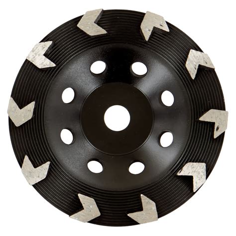 Syntec 7 Arrow Segment Cup Wheel 10 Segment 58 78 Arbor Premium