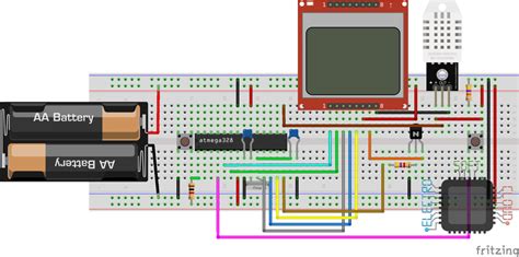 Temperature And Humidity Arduino DHT11 DHT22 ElectroSoftCloud