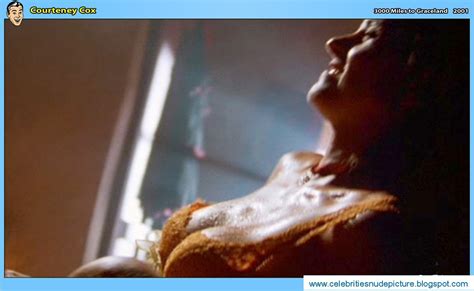 Courteney Cox Nude Hairy Pussy
