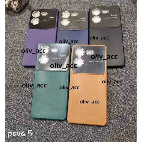 Jual Case Tecno Spark 20 Pro 20 Spark 20c Pova 5 Pova 5 Pro Macaron Big Lens Soft Case Murah