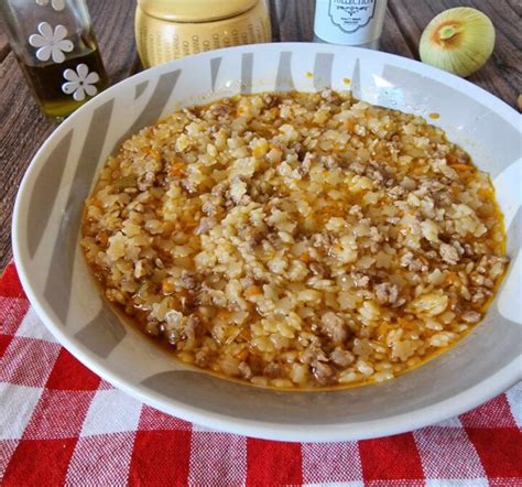Minestra Di Carne Trita E Verdure