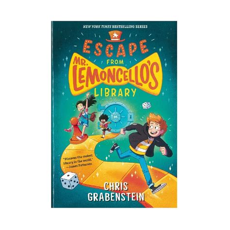 Escape From Mr Lemoncellos Library 青少年英文小說 Chris Grabenstein 蝦皮購物