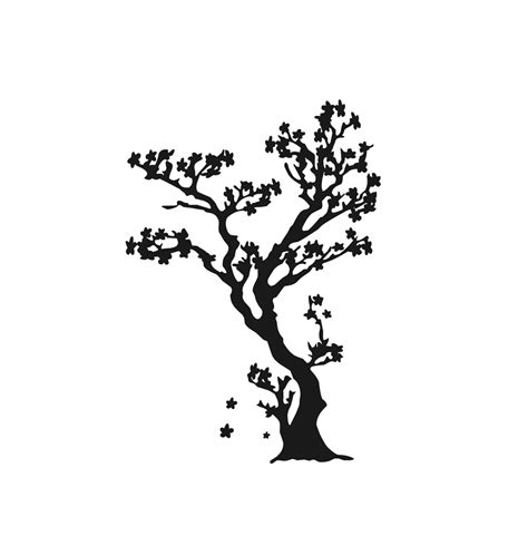 Tree Branches With Leaves BIG SIZES Reusable Mylar Stencil Or Etsy