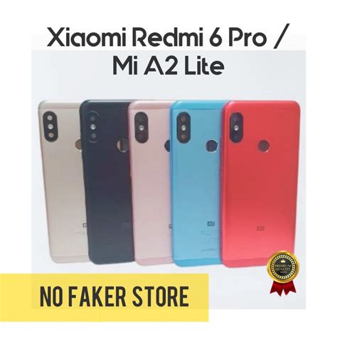 Jual Backdoor Back Cover Xiaomi Redmi 6 Pro Tutup Casing Belakang Mia2 Lite Mi A2 Lite