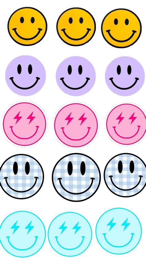 Free Smiley Faces Printable