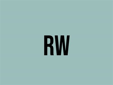 What Does Rw Mean Meaning Uses And More Fluentslang