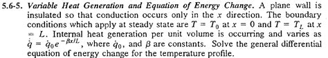 Variable Heat Generation And Equation Of Energy A