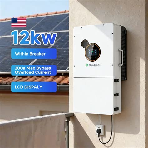 Us Stock Sei 12k Pro 12kw 8kw 10kw 6kw 6 Parallel Hybrid Inverter