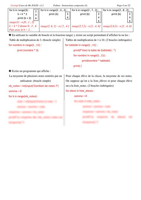 Solution Python Cours Niv2 Corrige Studypool