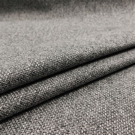 Furnishing Fabric Melange Weave Grey Tint