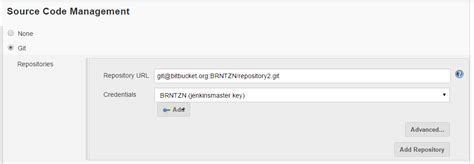 git using credentials from jenkins store in a jenkinsfile stack
