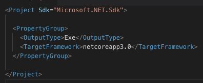 Selecting Dotnet Core SDK Version While Creating A New Project