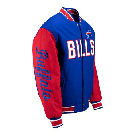 Jh Design Buffalo Bills Sublimated Full Zip Jacket The Bills Store
