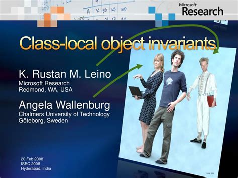 Ppt Class Local Object Invariants Powerpoint Presentation Free