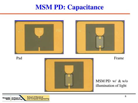 Ppt Broad Band And Scalable Circuit Level Models Of Msm Pd For Co