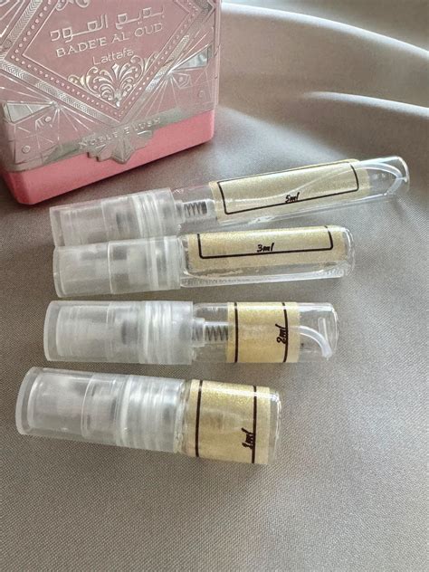 Lattafa Noble Blush Fragrance Samples