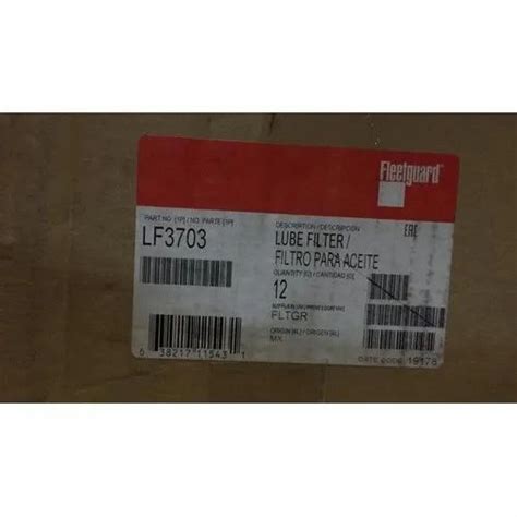 Fleetguard Lf3703 Lube Filter At Rs 1350 Lube Filters In Mumbai Id