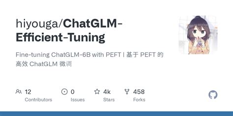 Github Hiyouga Chatglm Efficient Tuning Fine Tuning Chatglm B With Peft Peft Chatglm