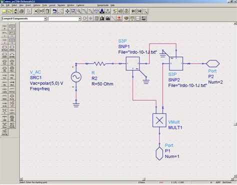 Simulation Of The Frequency Domain Reflectometer In Ads