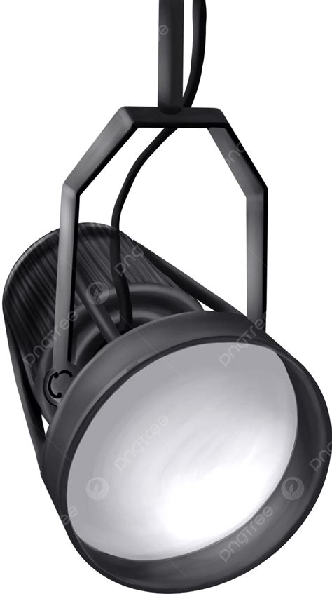 검은 금속 스포트라이트 일러스트 스포트라이트 클립 아트 검은 금속 무대 스포트라이트 Png 일러스트 및 Psd 이미지 무료