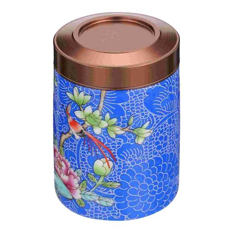 Painted Bulk Tea Container Ceramic Tea Caddy Scent Vicedeal