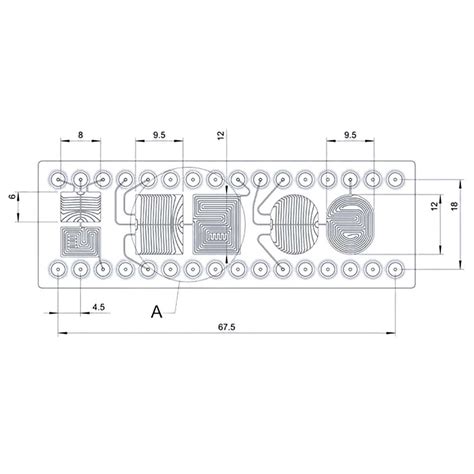 Passive Phase Guide Mixer Chip Mini Luer Darwin Microfluidics