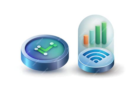 3d ai sensor and quality monitoring icons symbolize ais role in quality