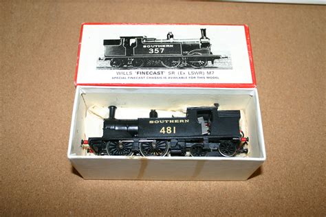 Wills Finecast Sr Ex Lswr M7 Die Cast Model Built Fitted With Motor Southern 481 Black Pre