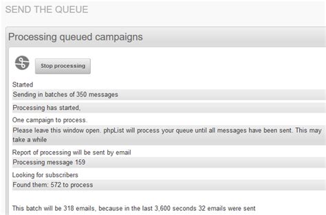 Sending Queue Keeps Getting Stuck ℹ️ Support Phplist Discuss