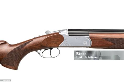 더블 배럴 사냥 소총 획기적인 12 게이지 스무스 보어 샷건 사냥과 스포츠를위한 무기 흰색 배경에서 격리합니다 0명에 대한 스톡 사진 및 기타 이미지 Istock