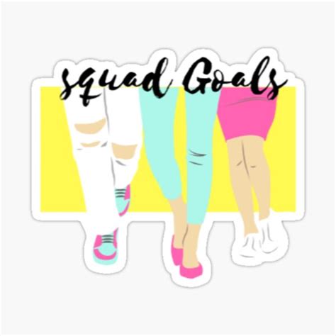 Girl Squad Sticker For Sale By Vshine Redbubble