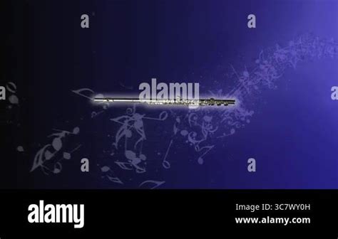 Classical Flute Isolated On Stock Videos And Footage Hd And 4k Video