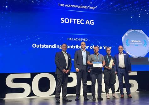 Softec Ag On Linkedin Am 04 Juni 2024 Durfte Die Softec Am Sophos