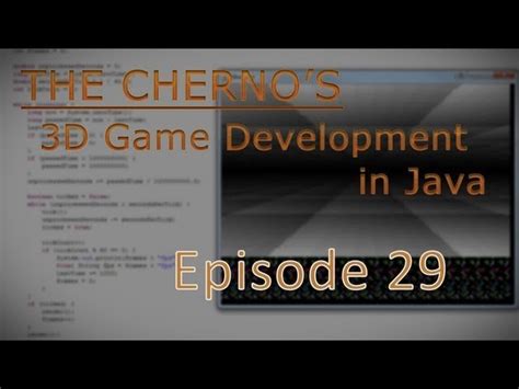 Free Video 3d Game Programming Launching The Game From The Cherno