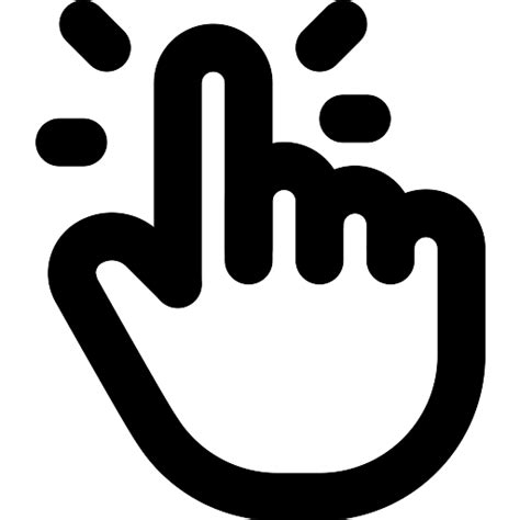 Click Here Hand Icon Png